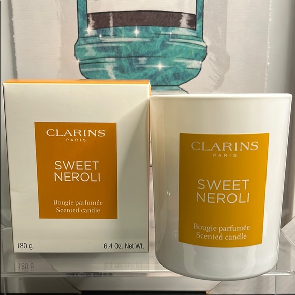 Clarins | Bath | Clarins Sweet Neroli Scented Candle 64 Oz Nib | Poshmark